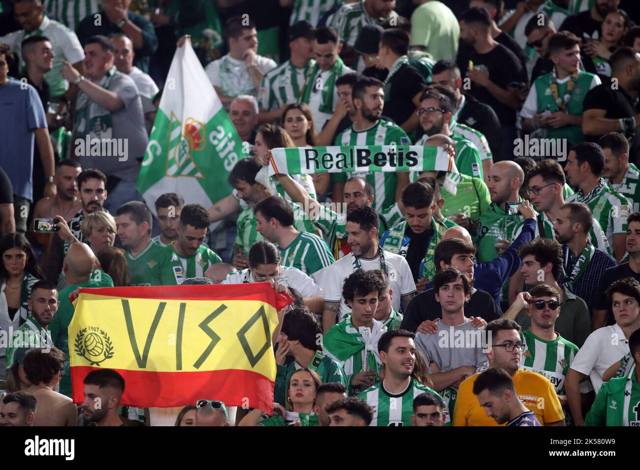Rome, Italy. 06th Oct, 2022. ROME, Italy - 06.10.2022: Real Betis ...