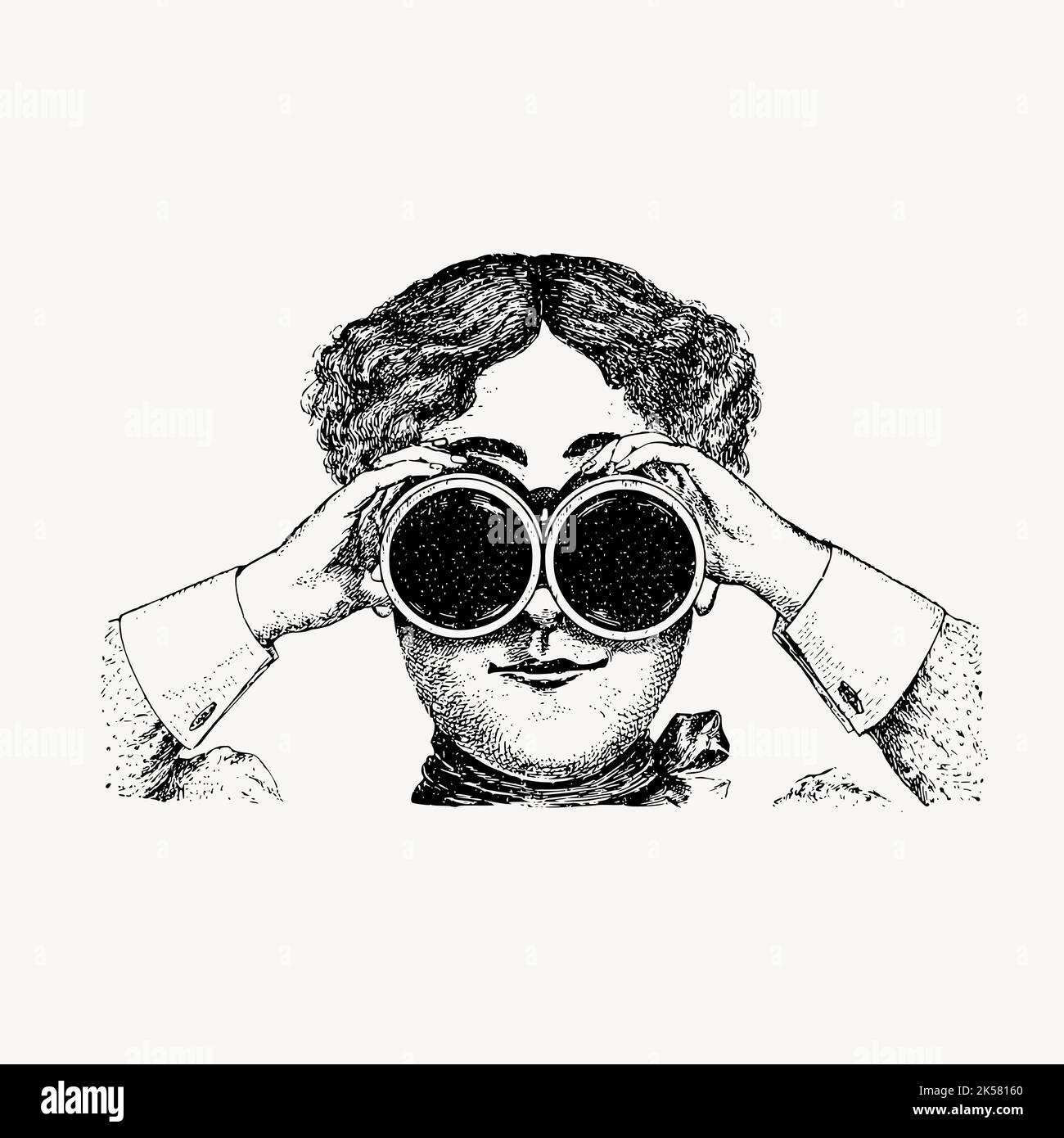 Man With Binoculars Icon