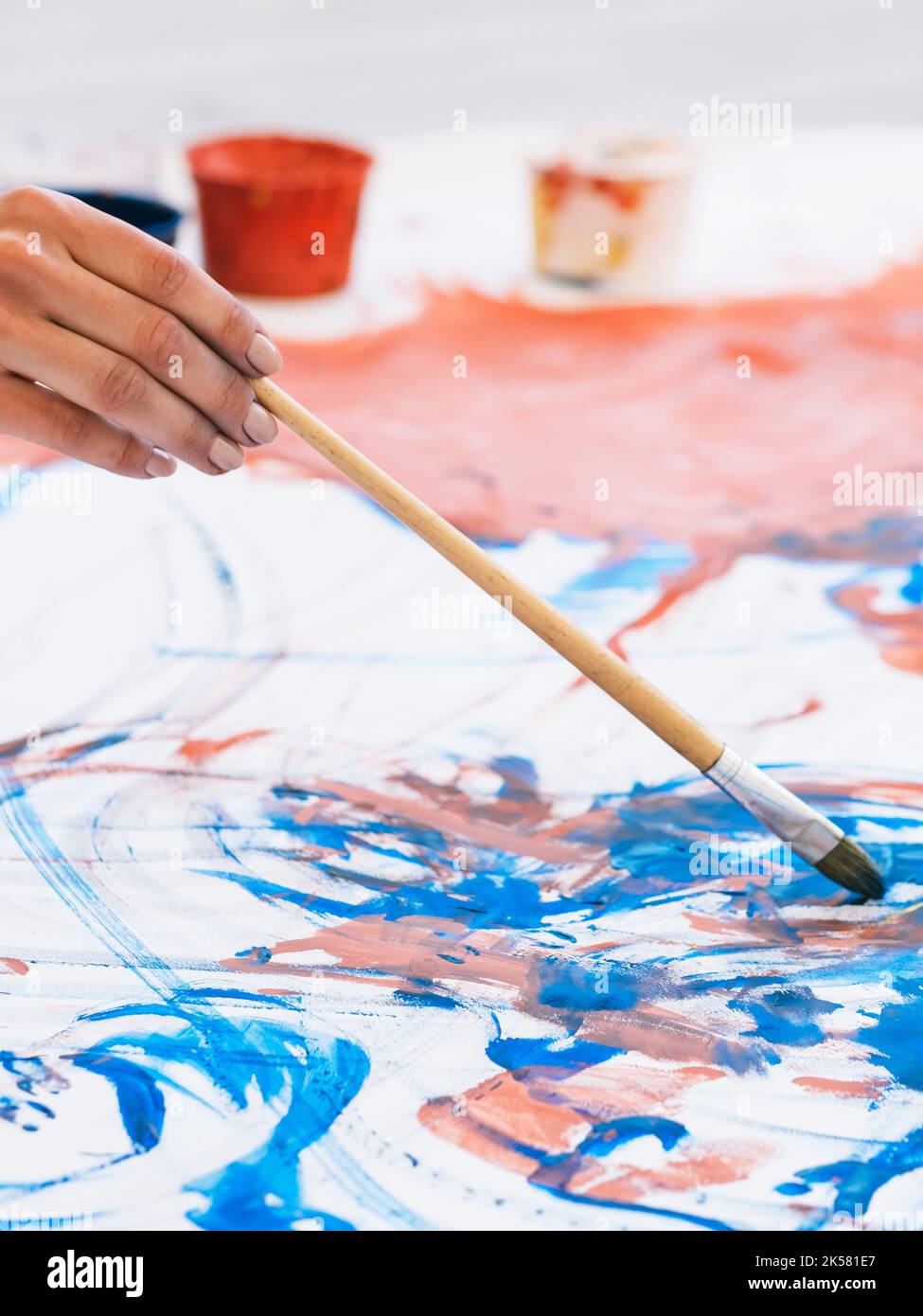 Abstract female hand hi-res stock photography and images - Alamy