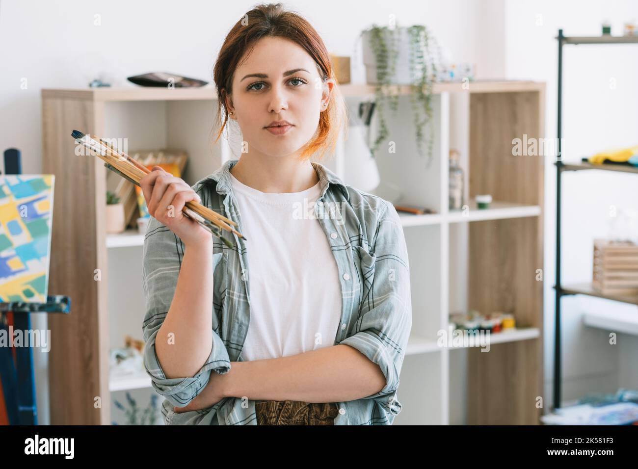 Class painting hi-res stock photography and images - Alamy