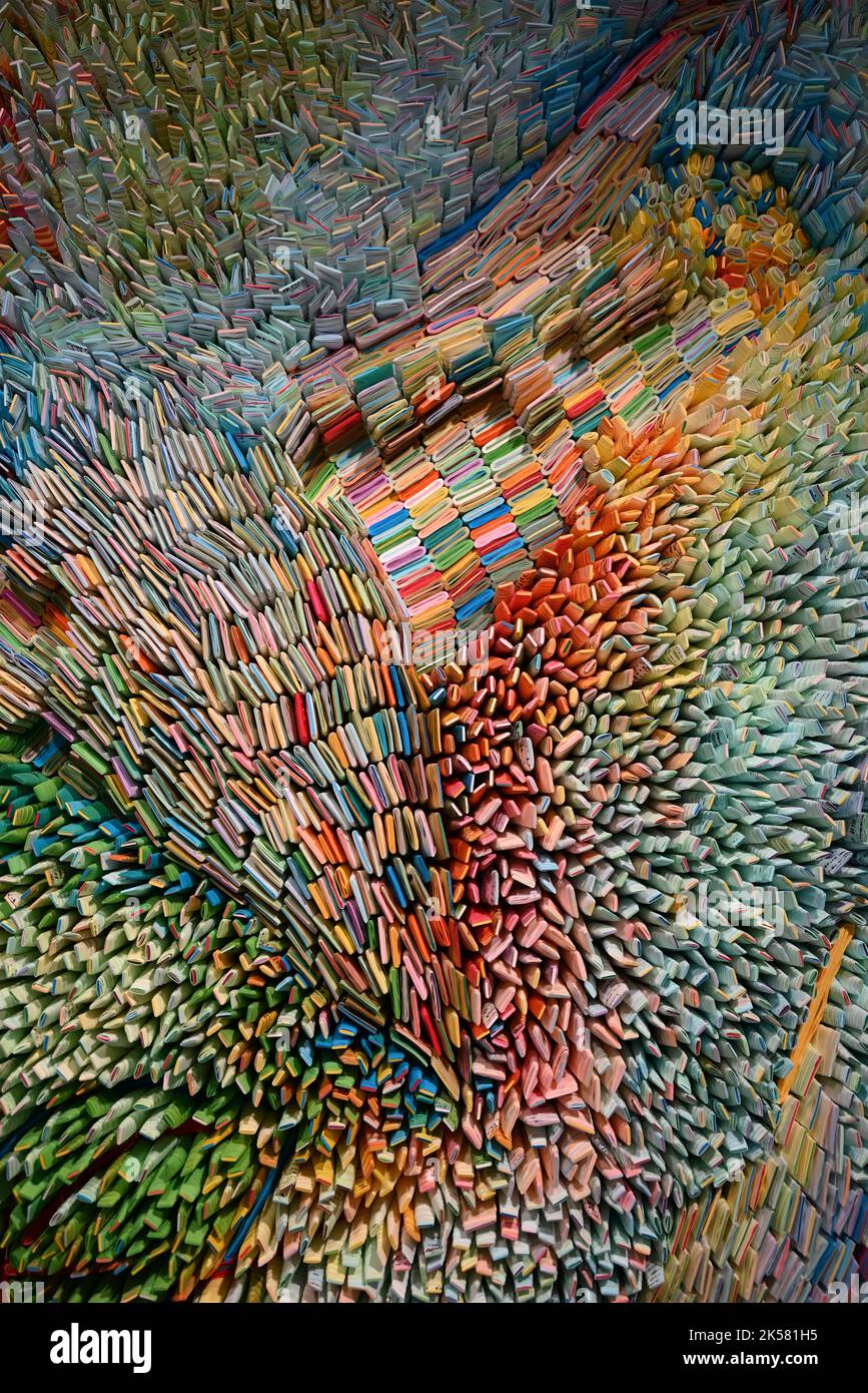 Ilhwa Kim (b.1967 in South Korea) creates works that are composed of ...