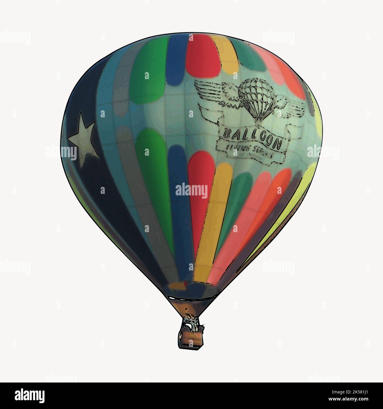 travel, air baloon, hot air balloon, creative illustration, air balloon ...