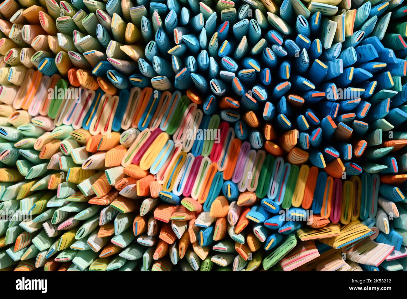 Ilhwa Kim (b.1967 in South Korea) creates works that are composed of ...