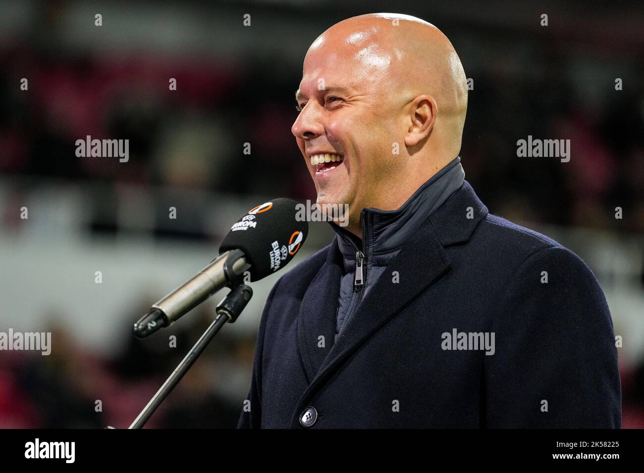 Herning - Feyenoord coach Arne Slot during the match between FC ...