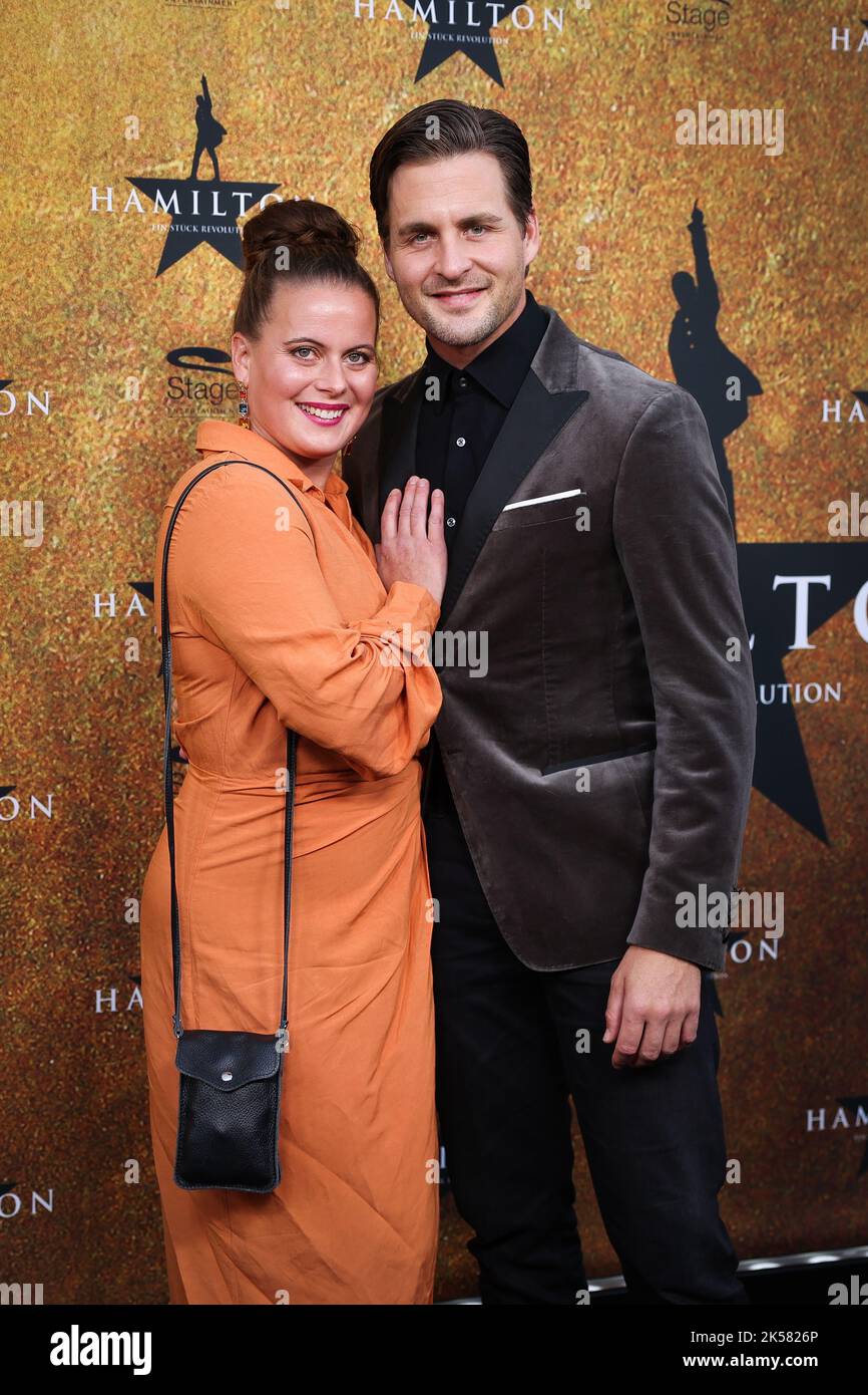 Hamburg, Germany. 06th Oct, 2022. Alexander Klaws, singer, and his wife ...