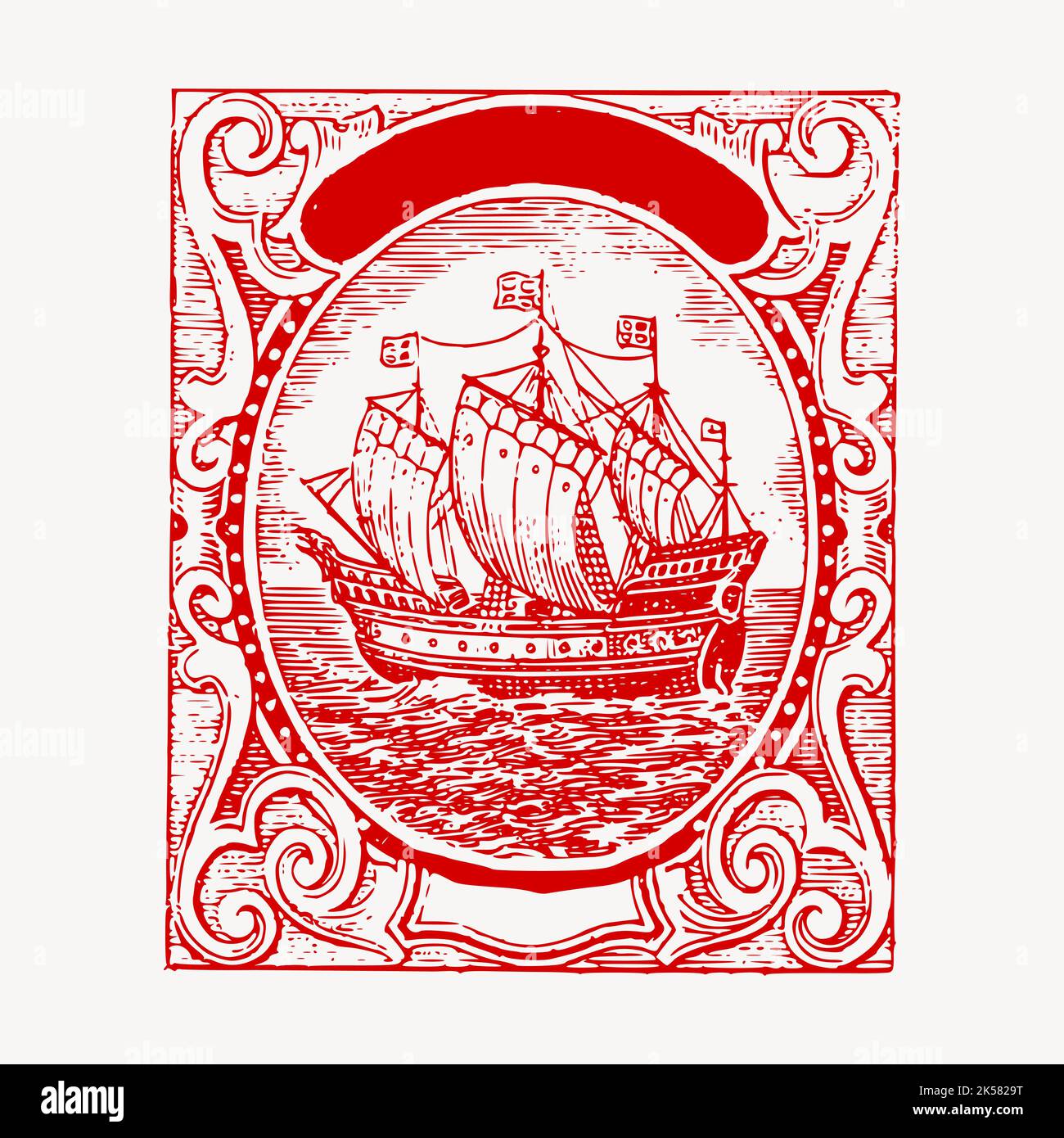 old ship, nautical, art, stamp, ephemera collage element, shipping, old ...