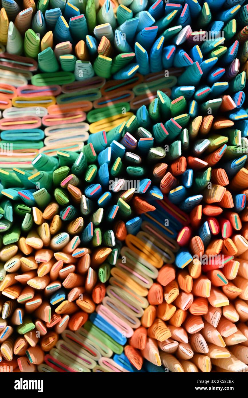 Ilhwa Kim (b.1967 in South Korea) creates works that are composed of ...