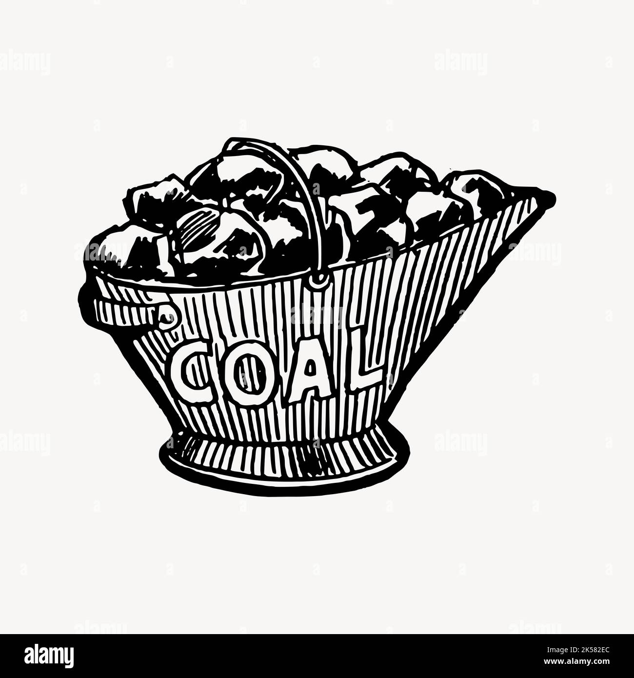 Coal basket drawing hi-res stock photography and images - Alamy