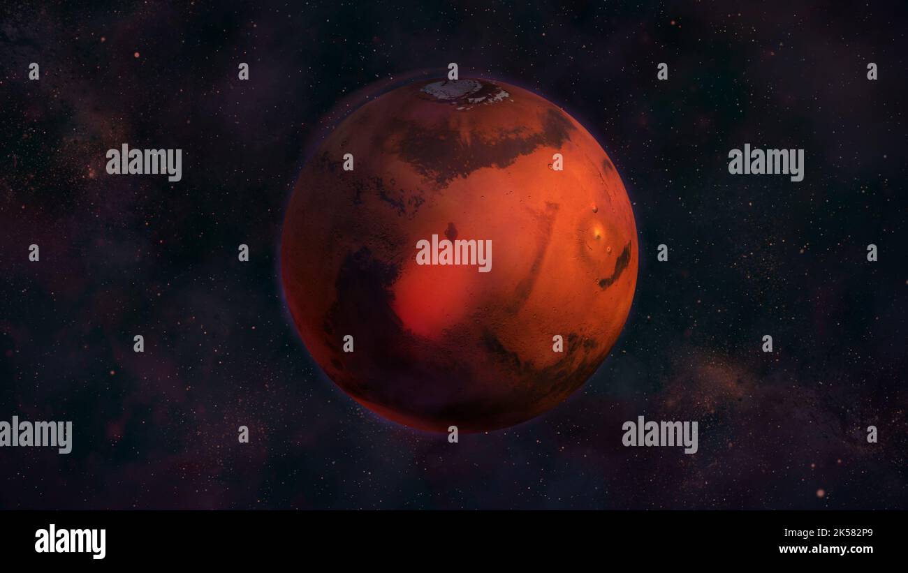 Mars relief map hi-res stock photography and images - Alamy