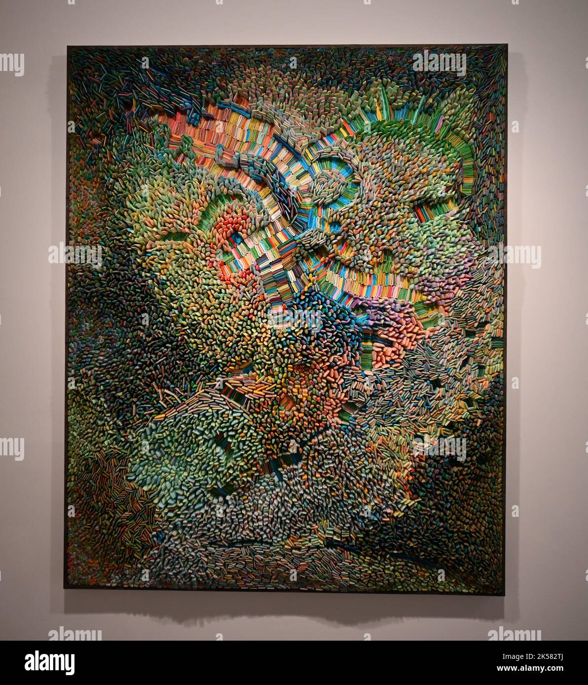 Ilhwa Kim (b.1967 in South Korea) creates works that are composed of ...