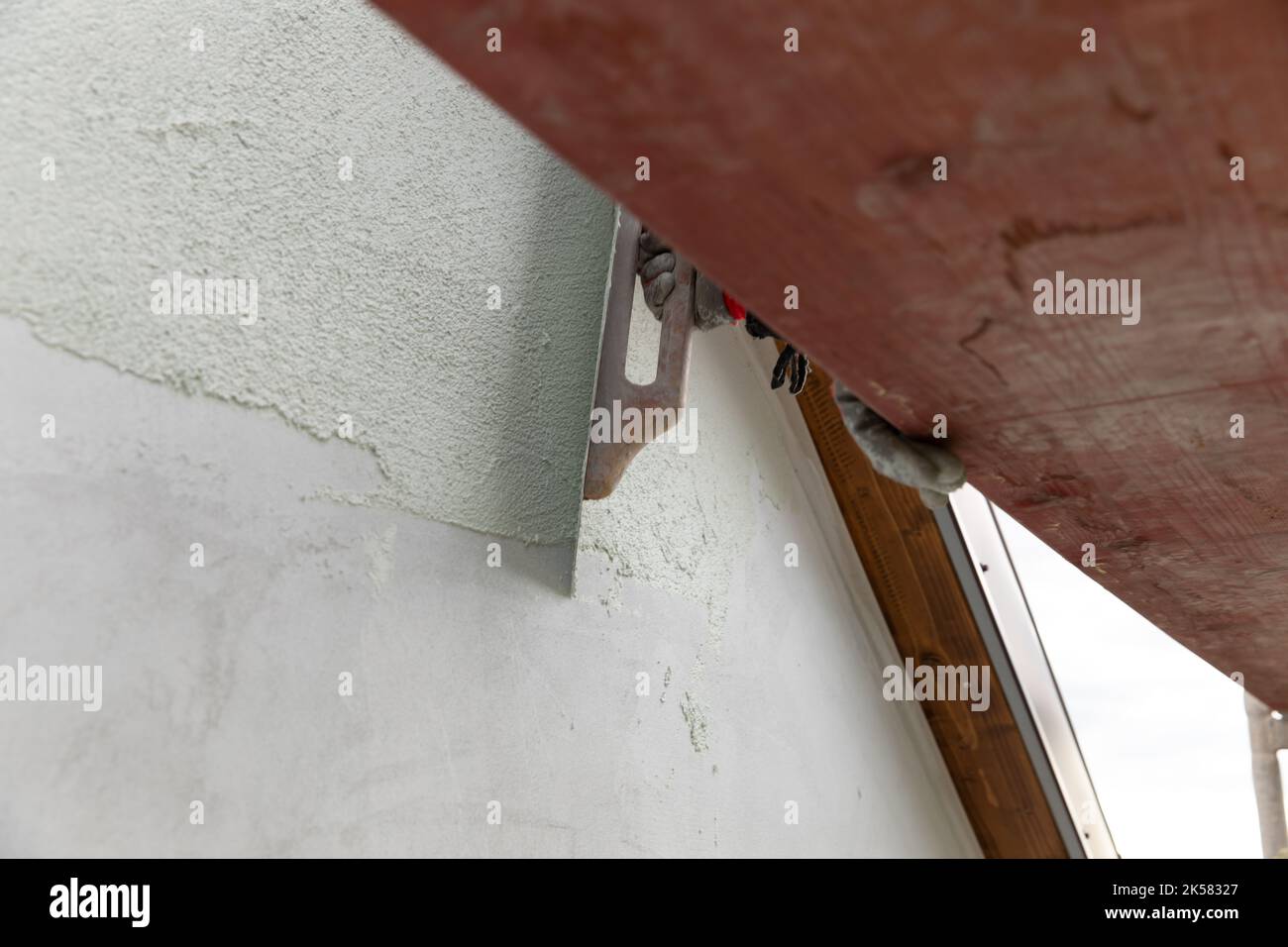 Hand touches concrete hi-res stock photography and images - Alamy