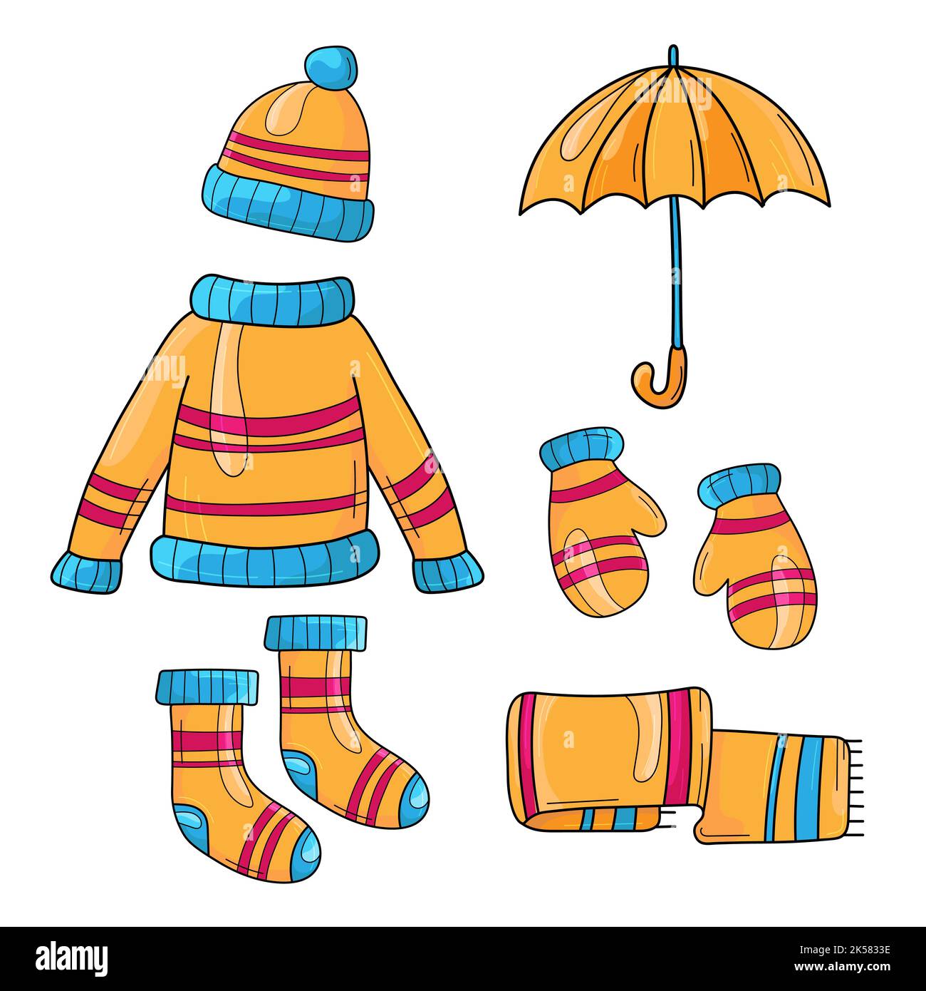 Turn bright yellow in fall Stock Vector Images - Alamy