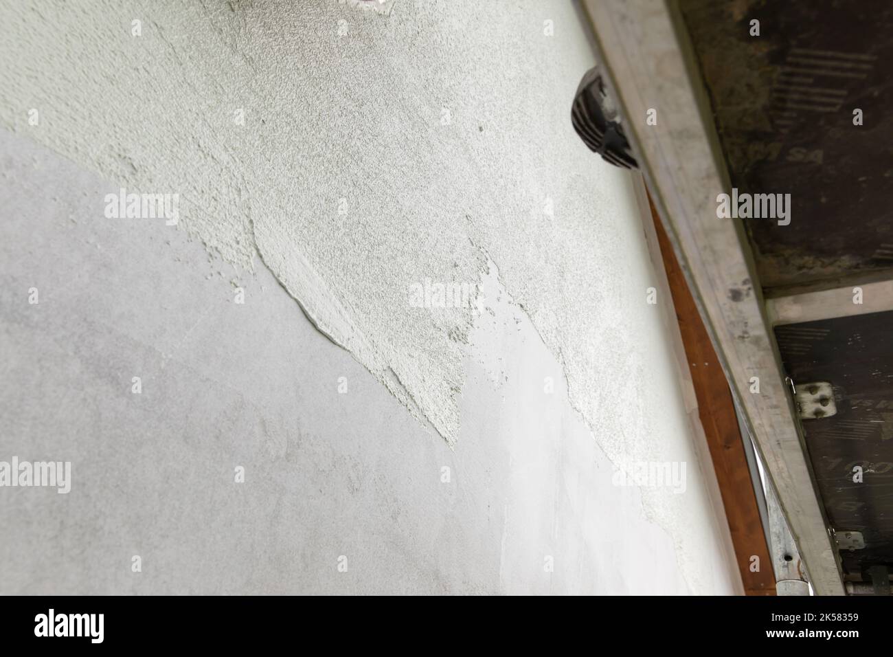 Close-up of a worker's hand doing the finishing touches Stock Photo - Alamy