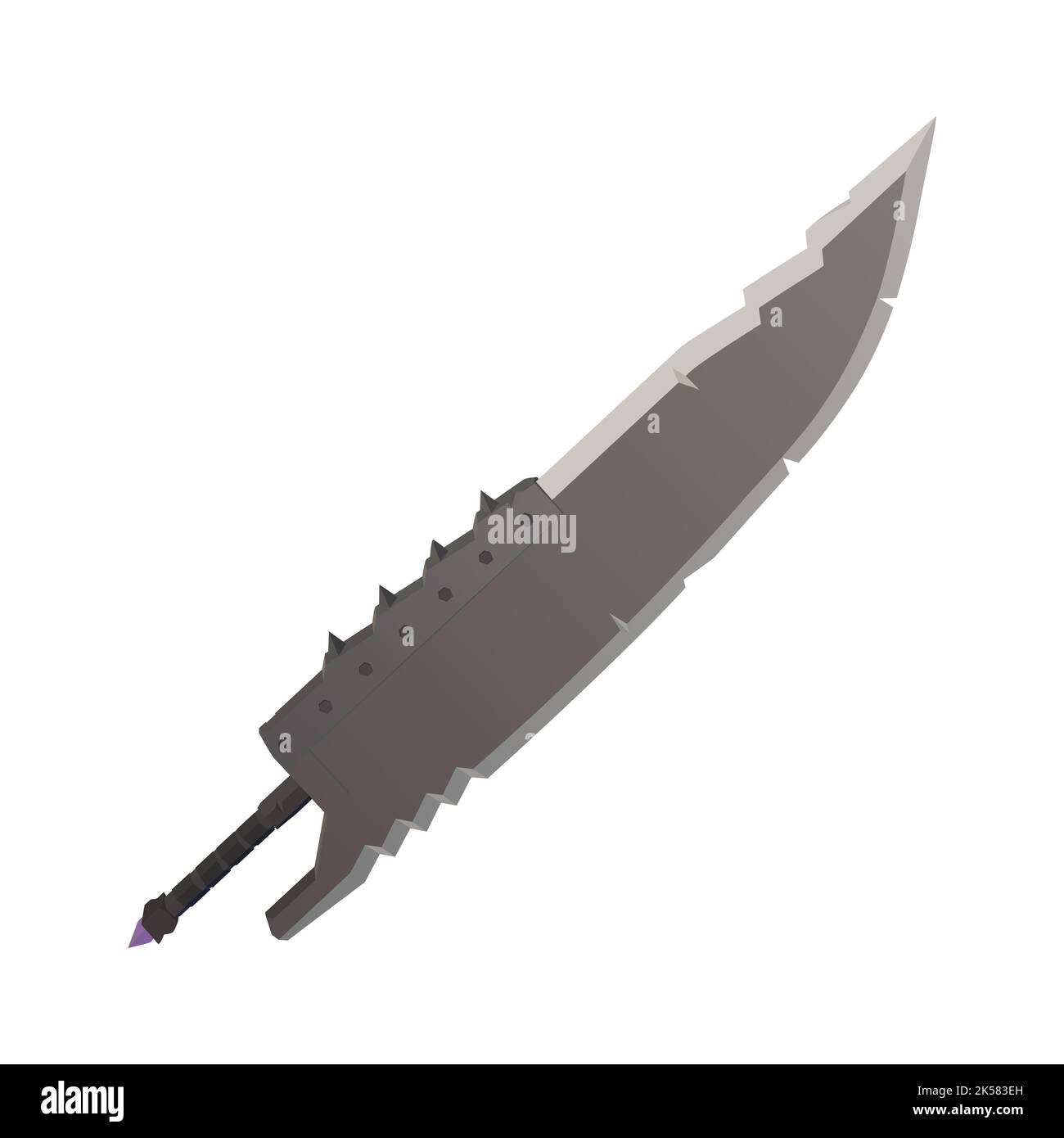 Metal Sword, straight swords, Asia sword, vector realistic sword ...