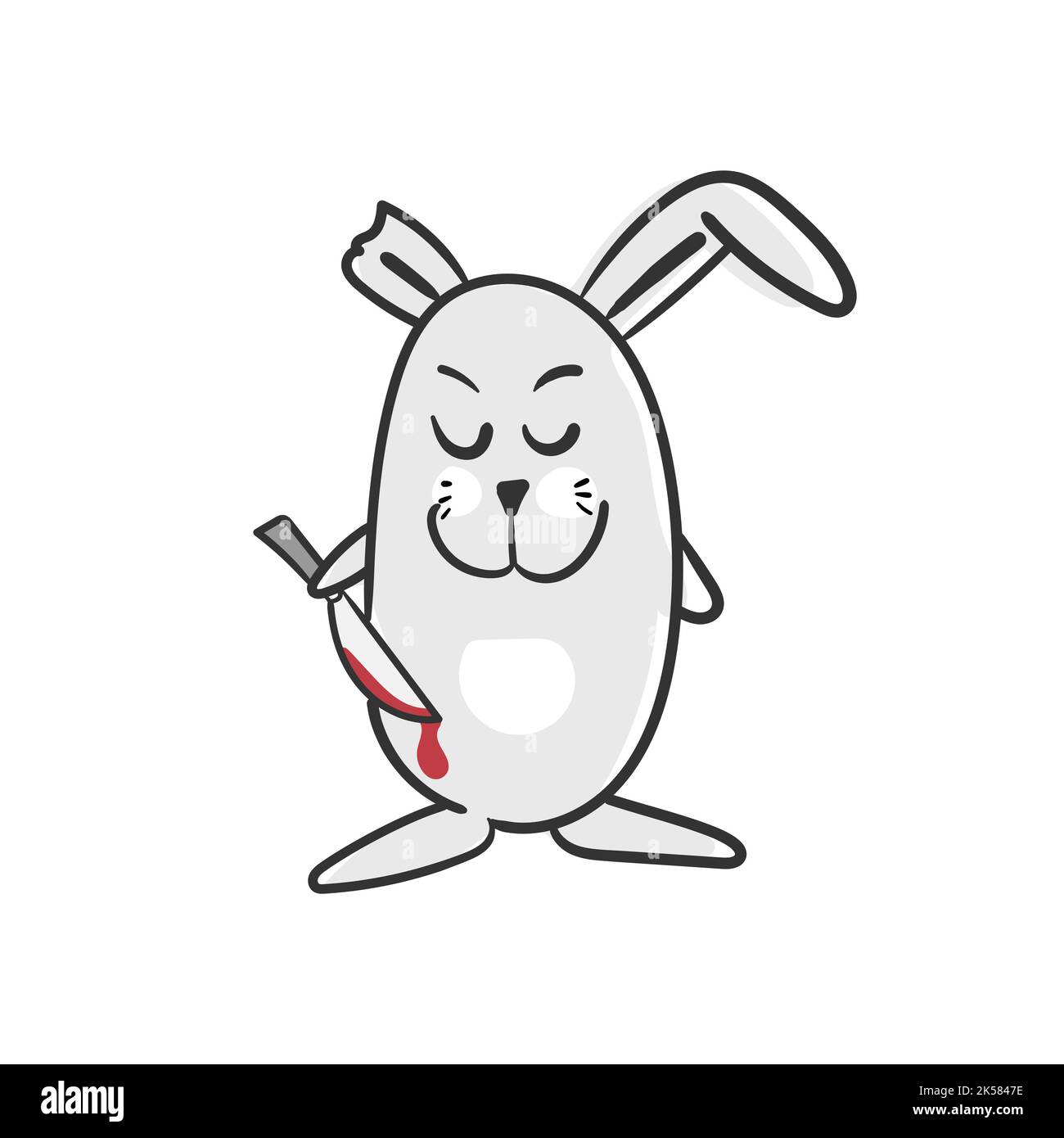 Bitten ear Stock Vector Images - Alamy