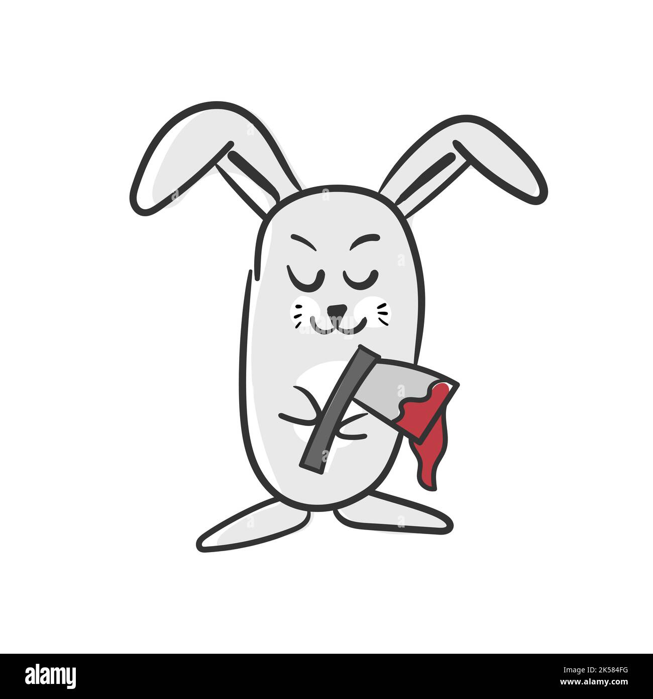 Killer Rabbit Cartoon
