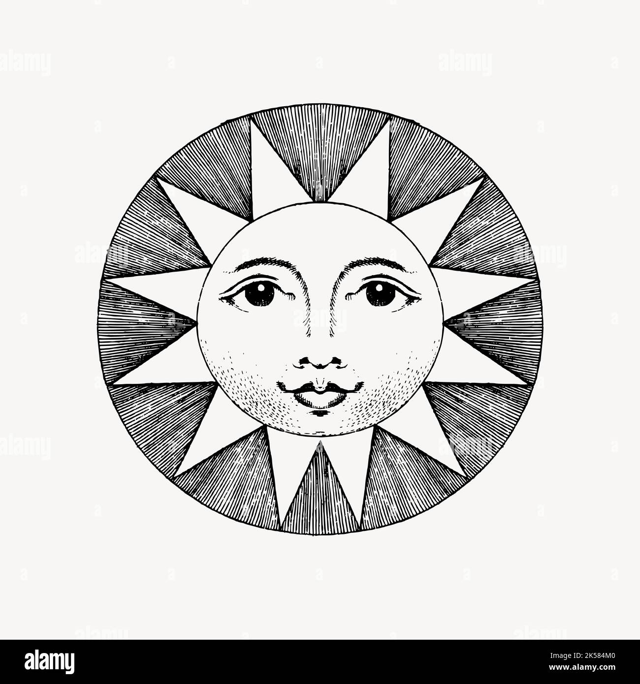 Sun drawing hi-res stock photography and images - Alamy