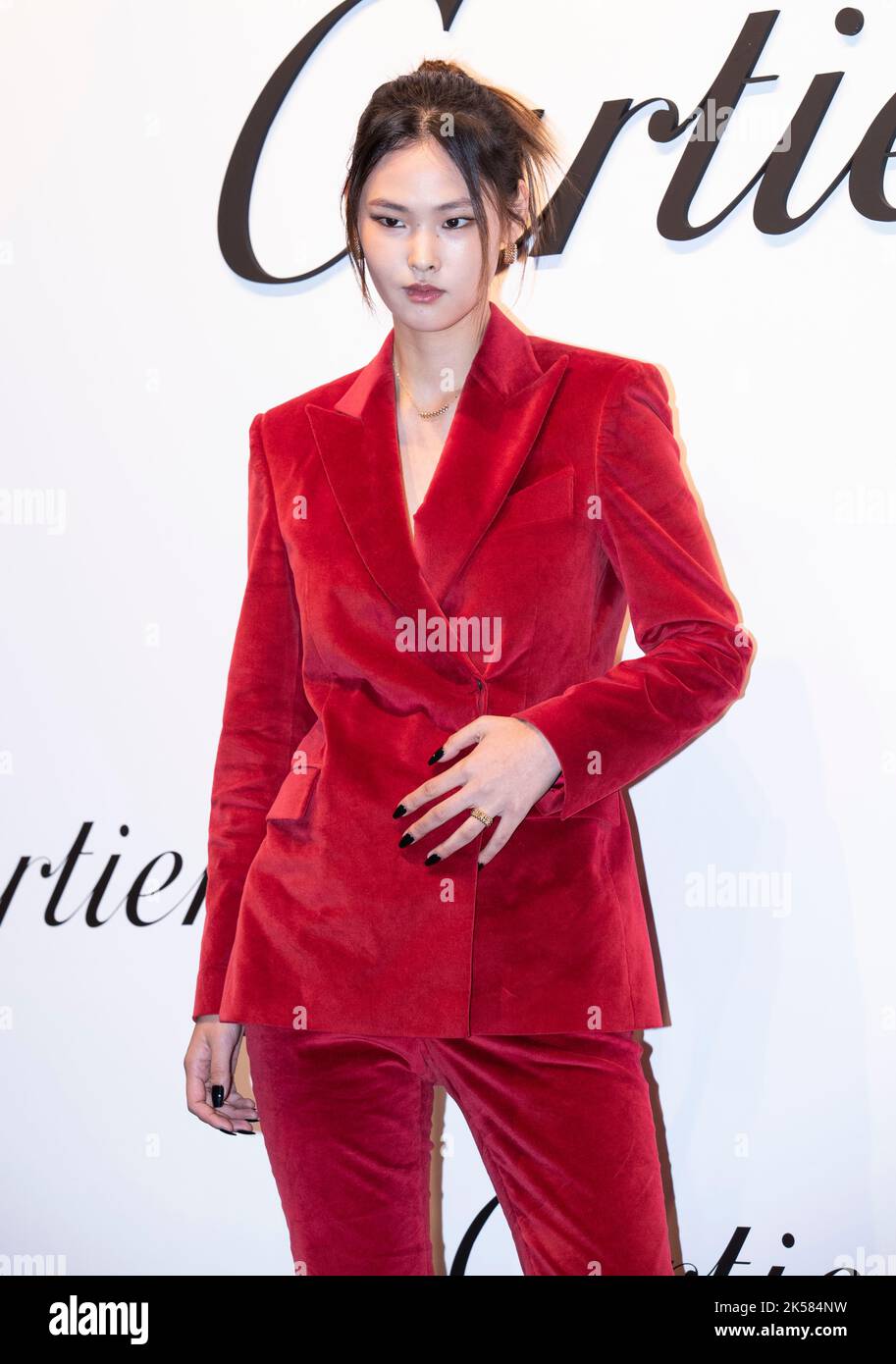 6 October 2022 – Seoul, South Korea : South Korean fashion model Ellis ...