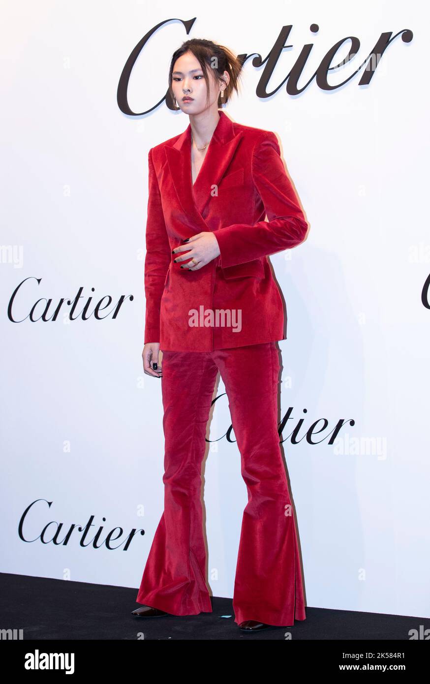 6 October 2022 – Seoul, South Korea : South Korean fashion model Ellis ...