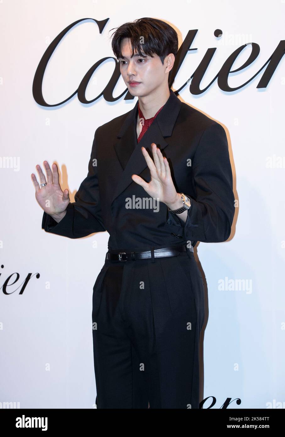 6 October 2022 – Seoul, South Korea : South Korean actor Song Gang ...