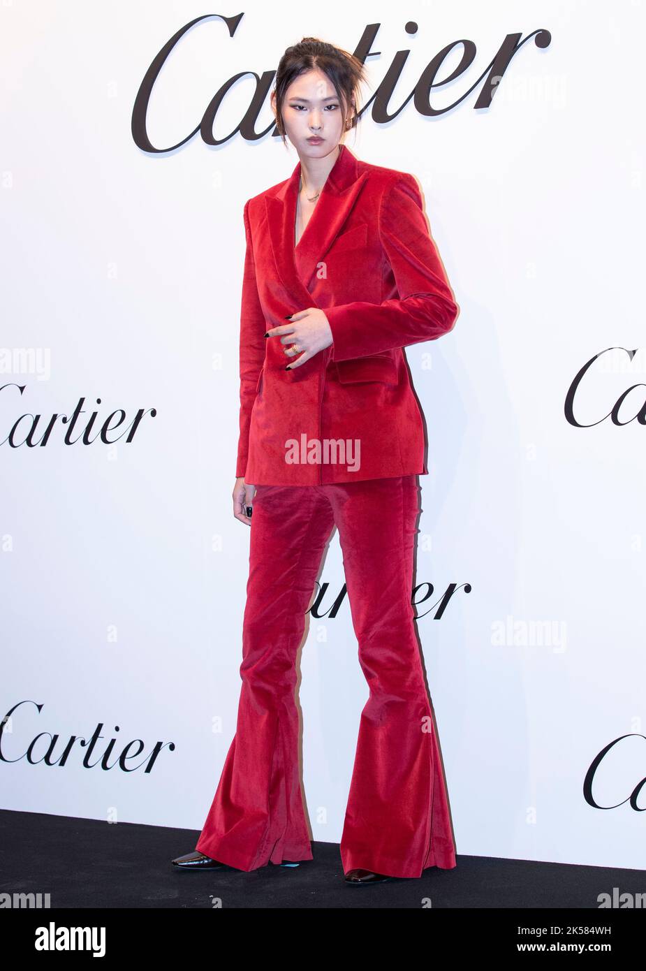 6 October 2022 – Seoul, South Korea : South Korean fashion model Ellis ...