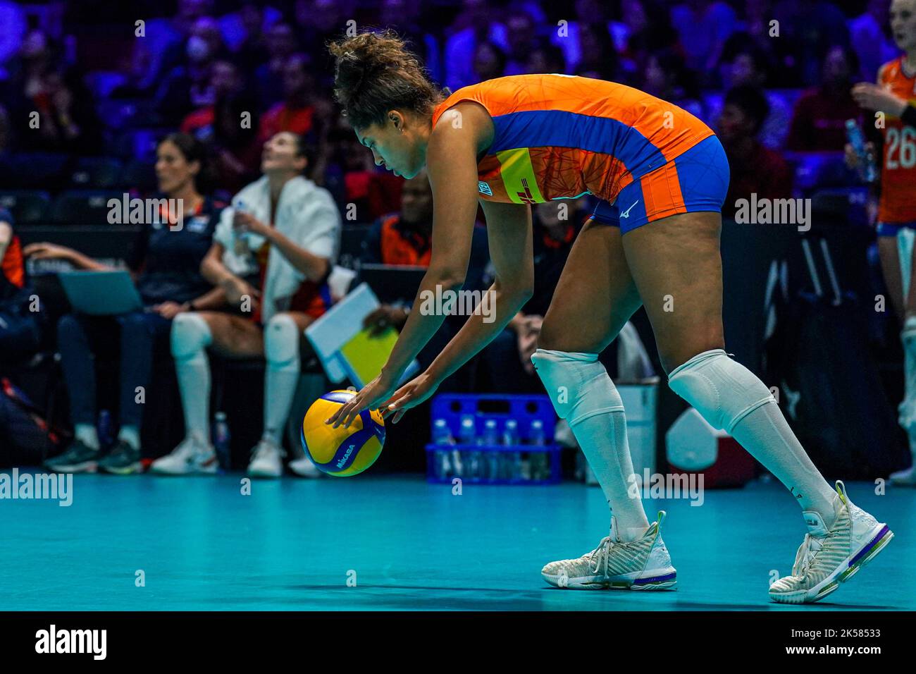 ROTTERDAM, NETHERLANDS - OCTOBER 6: Celeste Plak of the Netherlands ...