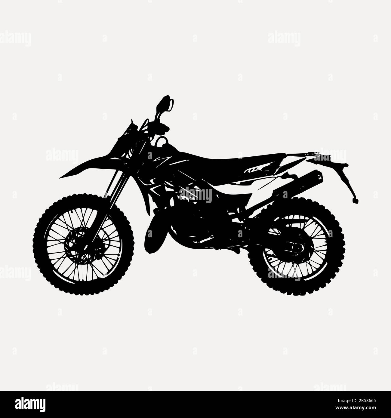 Black motorcycle clipart hi-res stock photography and images - Alamy