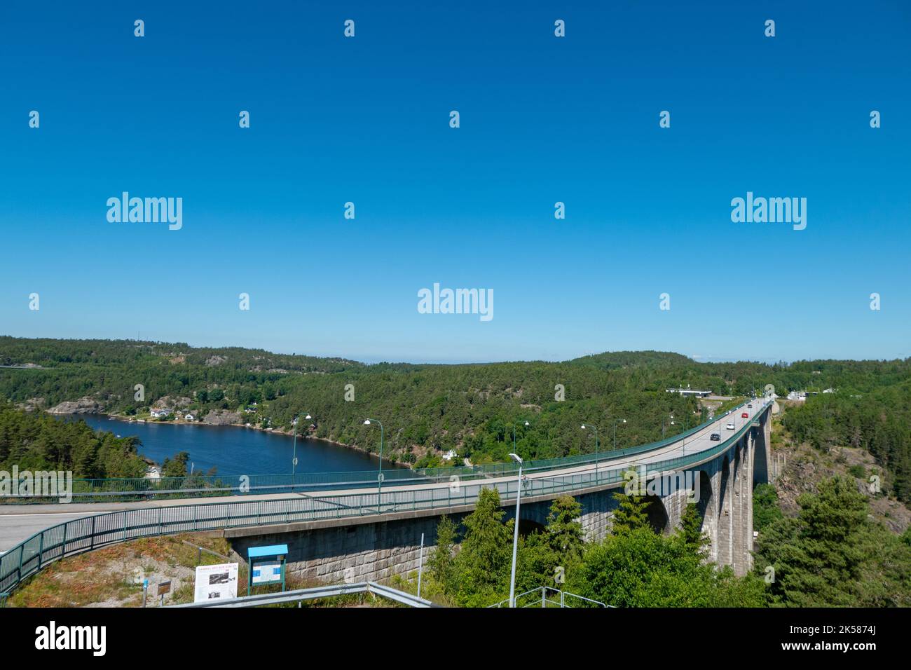 fjord, the border of Sweden and Norway Stock Photo - Alamy