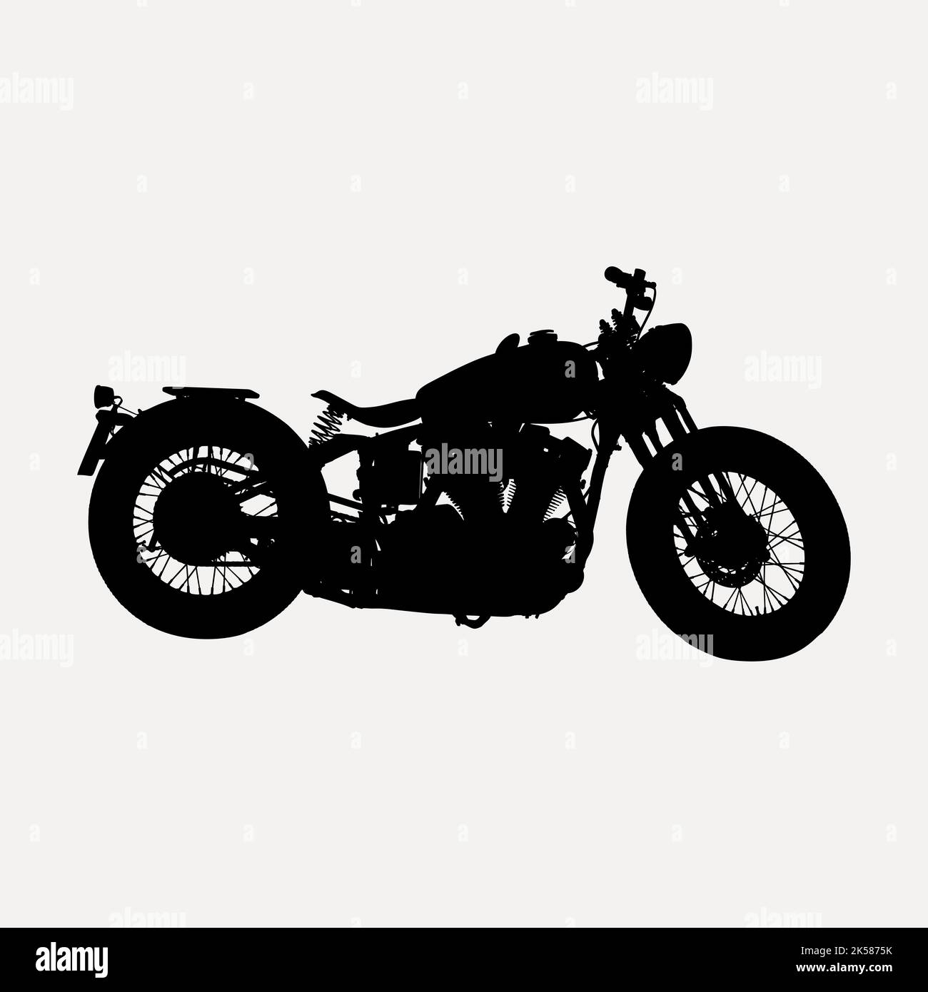 Black motorcycle clipart hi-res stock photography and images - Alamy