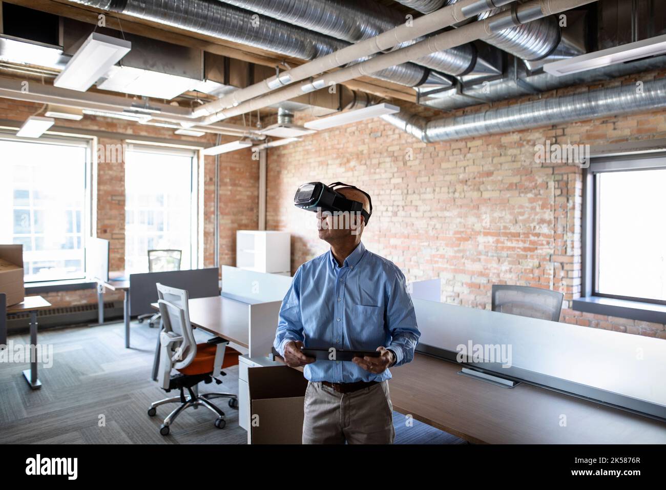Digital startup office interior hi-res stock photography and images - Alamy