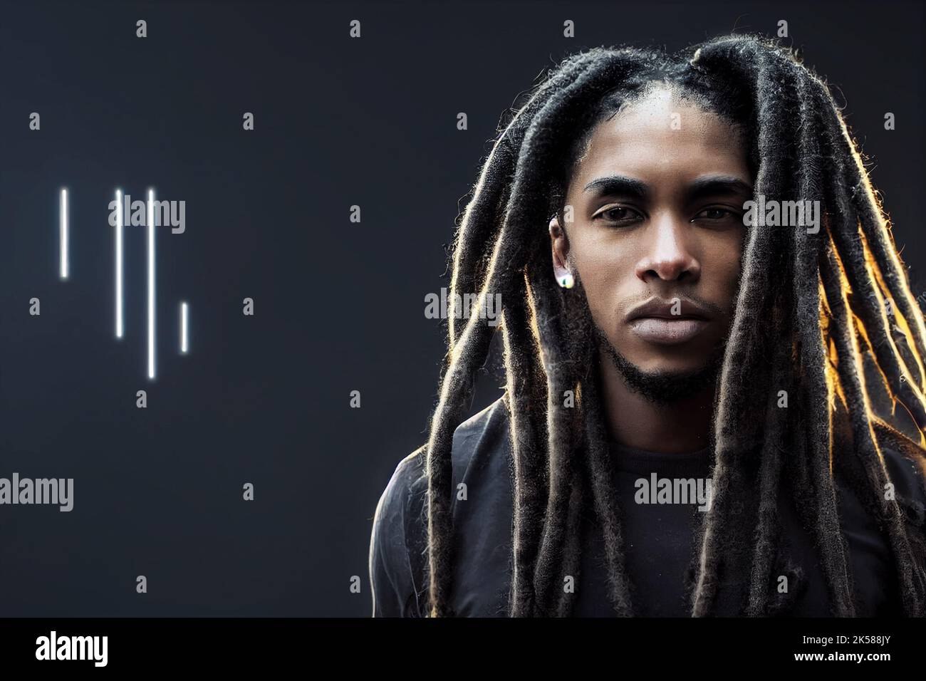 White Guy With Dreads