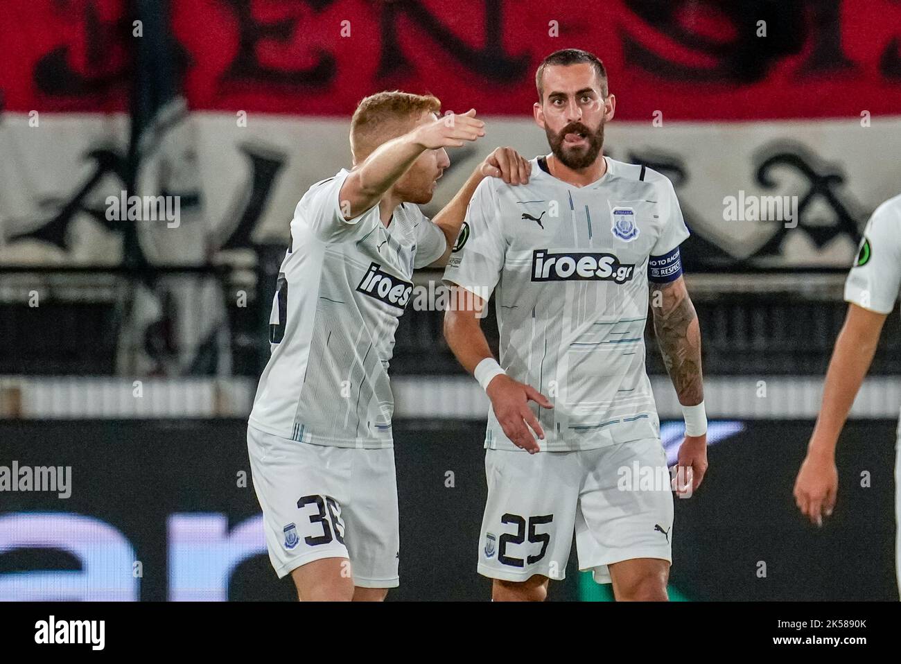 ALKMAAR, NETHERLANDS - OCTOBER 6: Ido Shahar of Apollon, Chambos ...