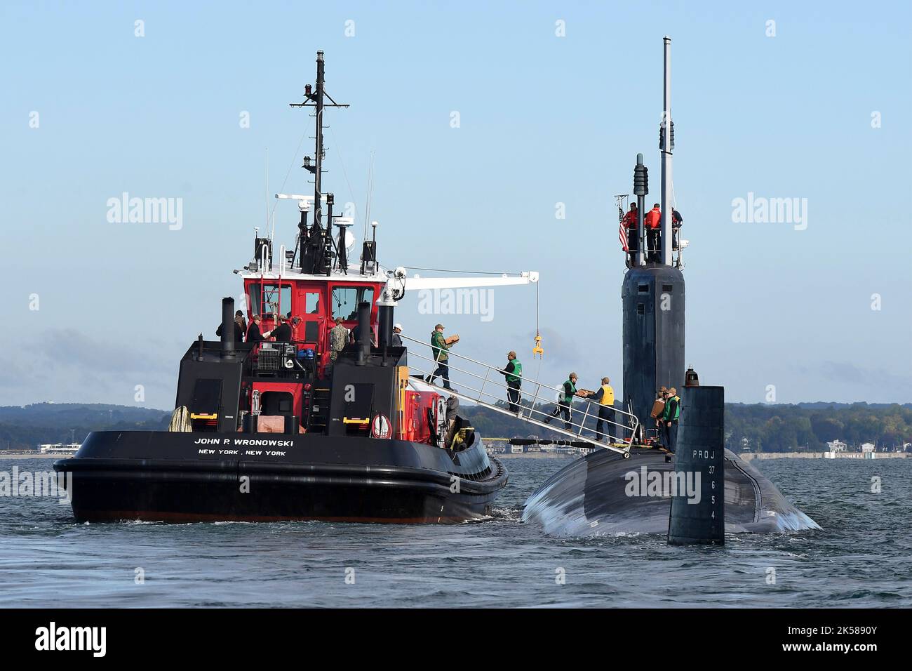 Groton, United States. 06th Oct, 2022. The U.S. Navy Virginia-class ...