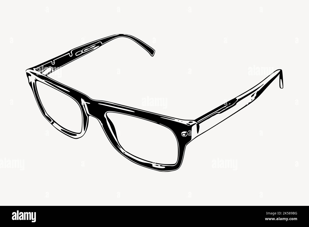 Cool glasses drawing clipart hi-res stock photography and images - Alamy