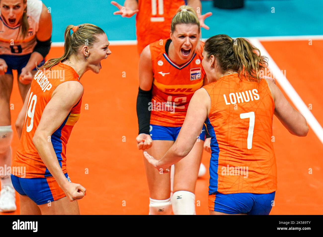 ROTTERDAM, NETHERLANDS - OCTOBER 6: Nika Daalderop of the Netherlands ...