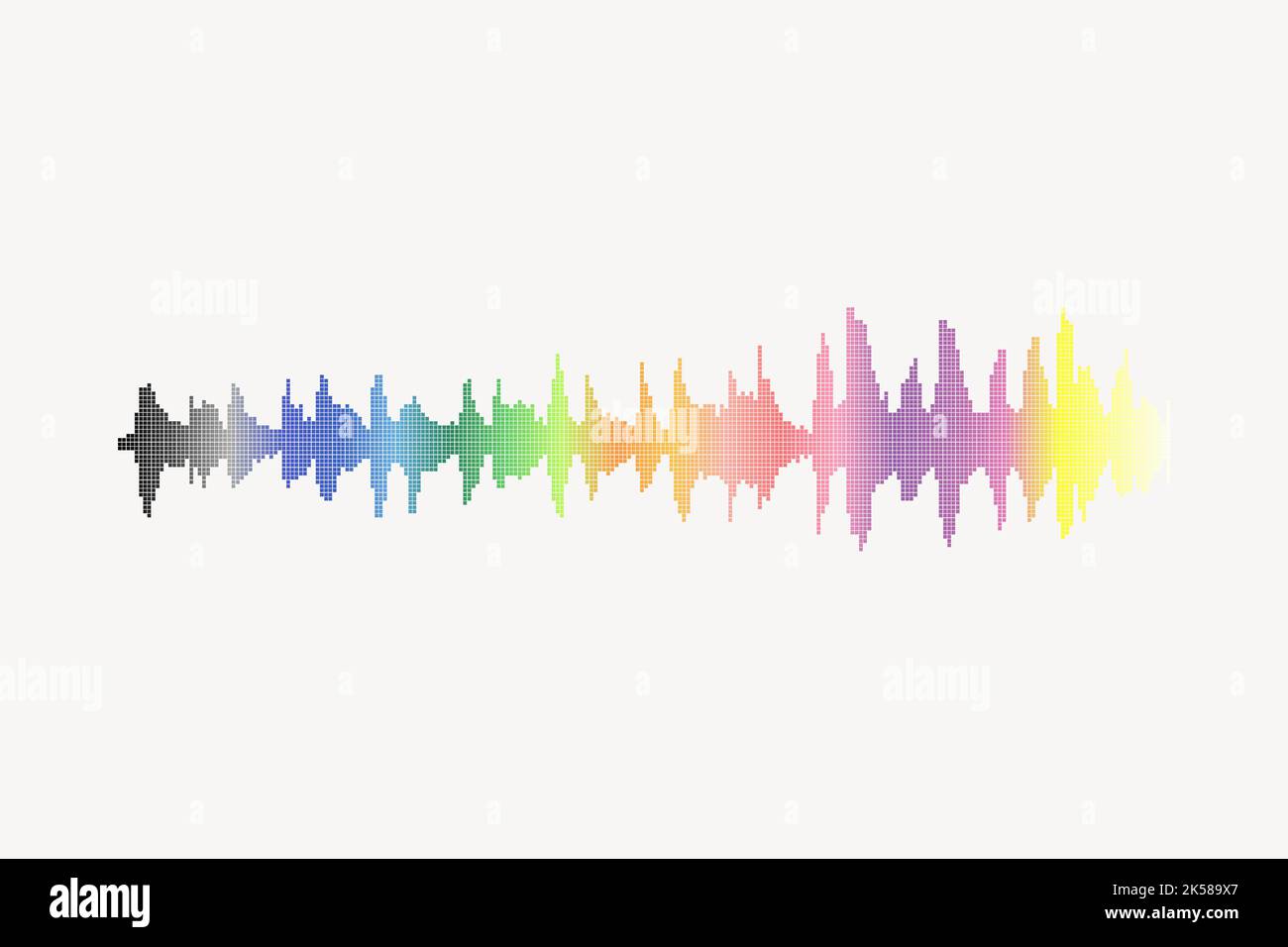 Colorful sound wave background vector Stock Vector Image & Art - Alamy