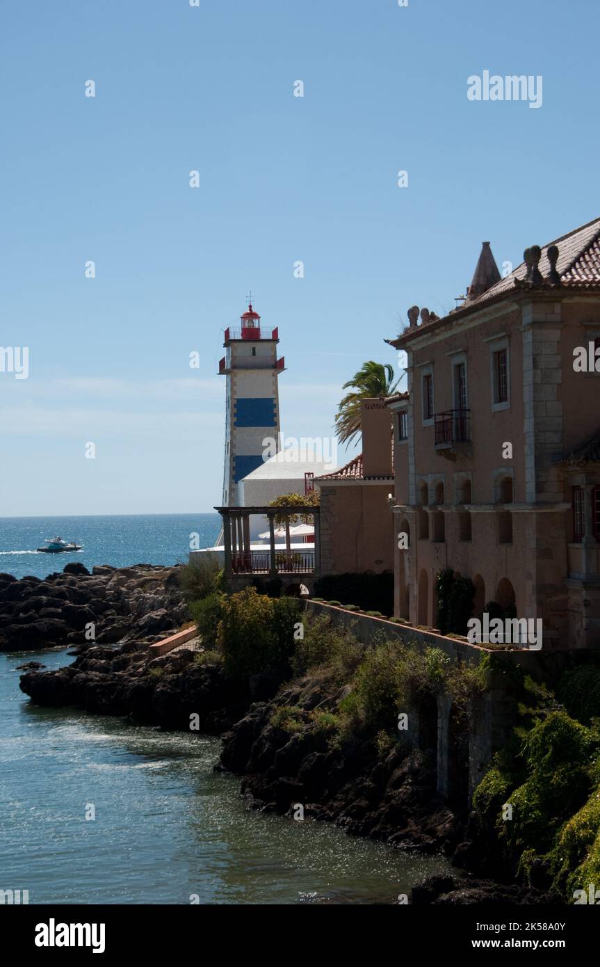 St Martha's Beach, Cascais, Portugal Stock Photo - Alamy