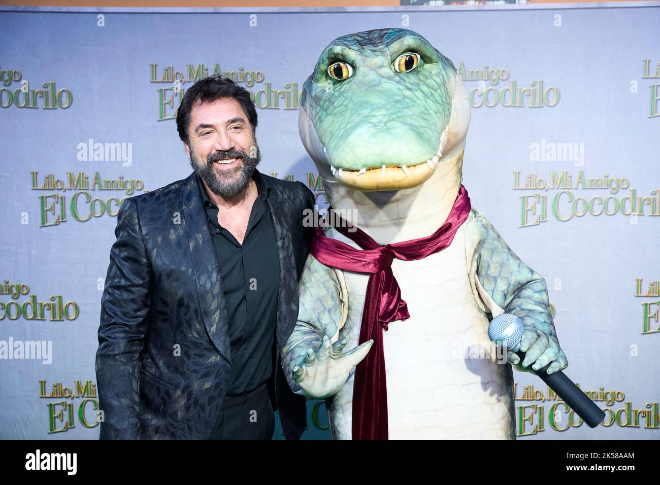 Madrid. Spain. 20221006, Javier Bardem attends 'Lyle, Lyle, Crocodile ...