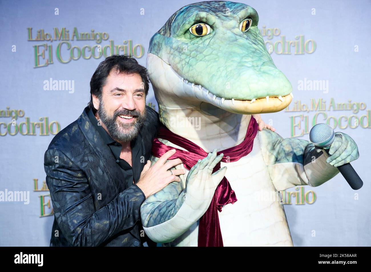 Madrid. Spain. 20221006, Javier Bardem attends 'Lyle, Lyle, Crocodile ...