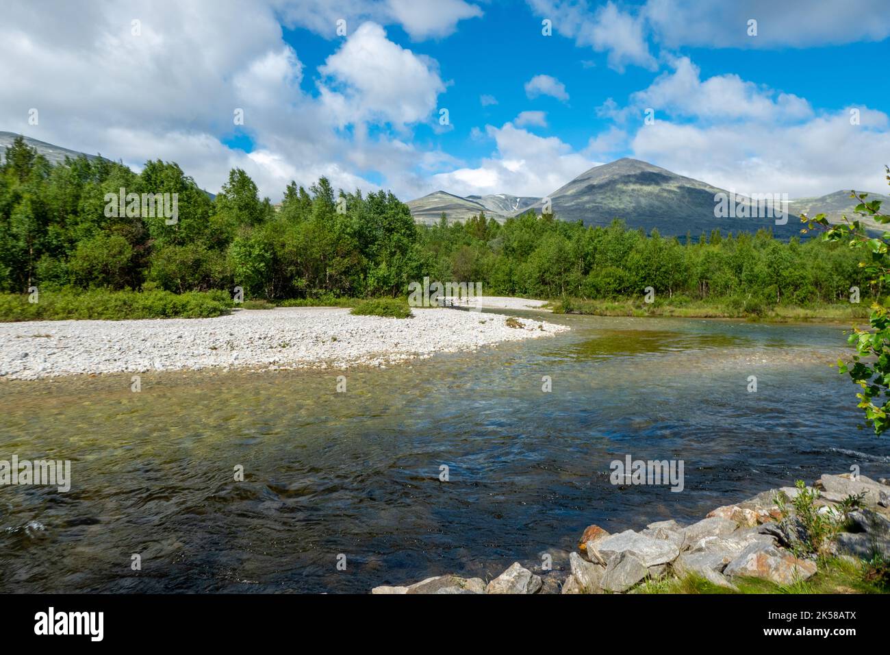 beautiful nature in Rondane National Park, Norway Stock Photo - Alamy