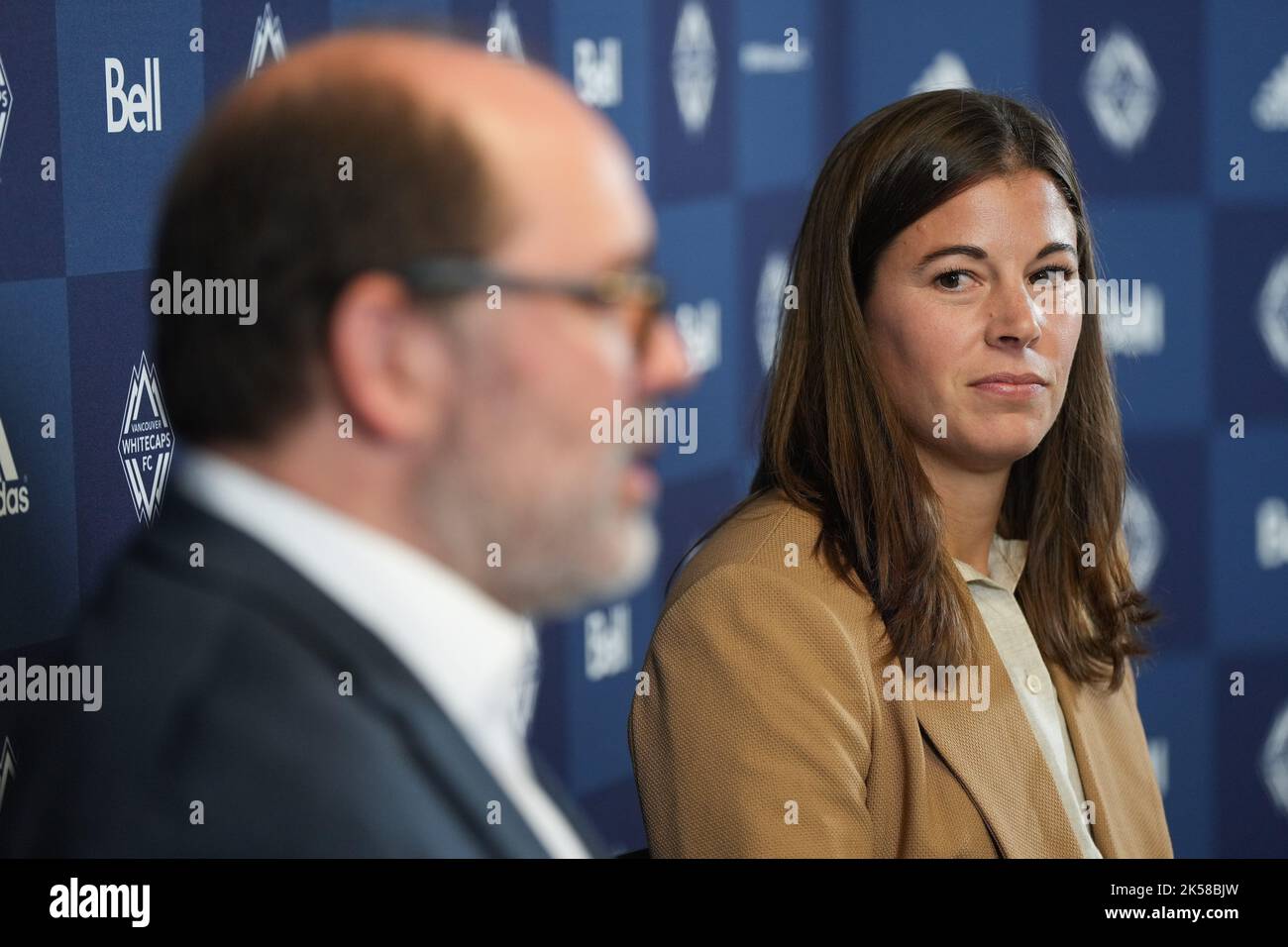 Vancouver Whitecaps general manager of women's soccer Stephanie Labbe ...