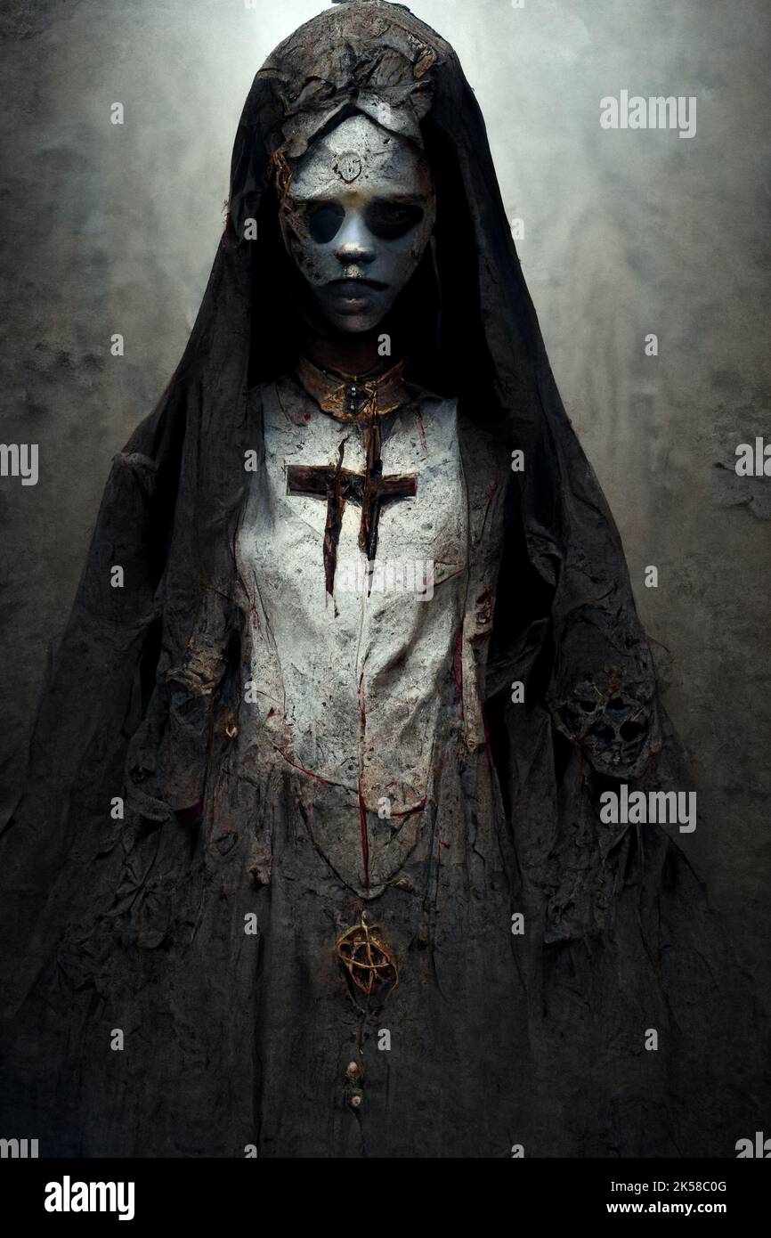 Demon nun hi-res stock photography and images - Alamy