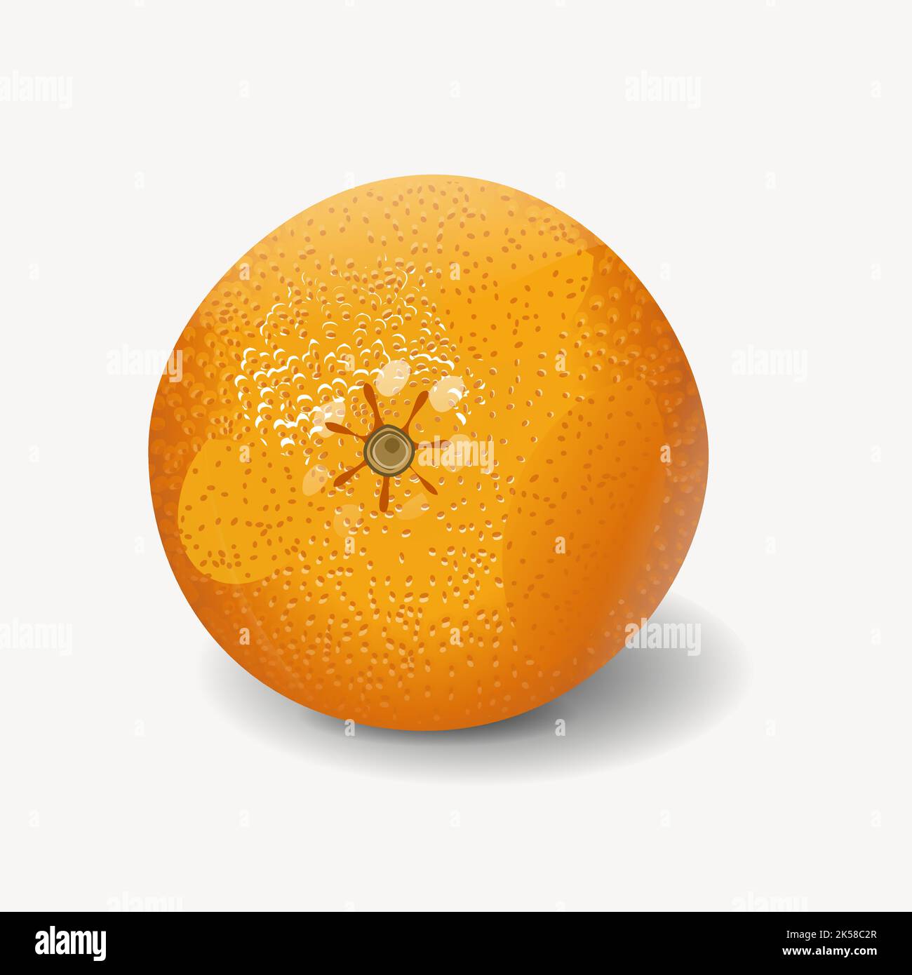 Tangerine clipart, food illustration vector Stock Vector Image & Art ...