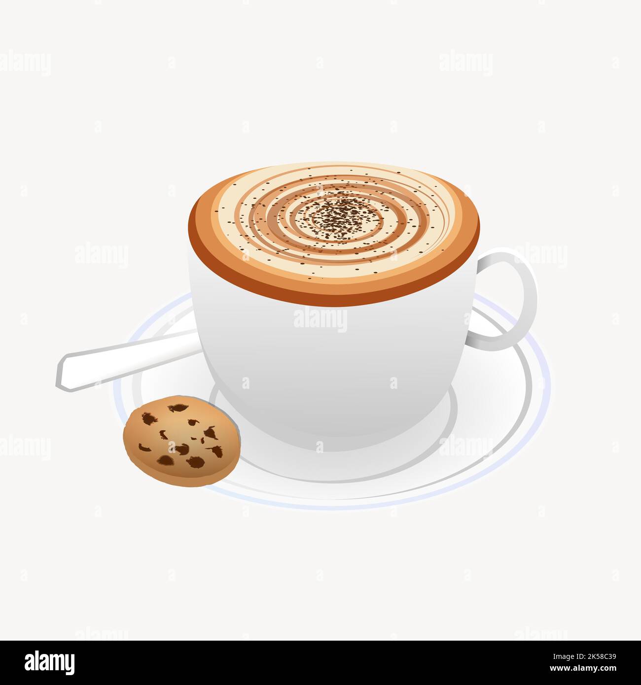Cappuccino clipart Stock Vector Images - Alamy