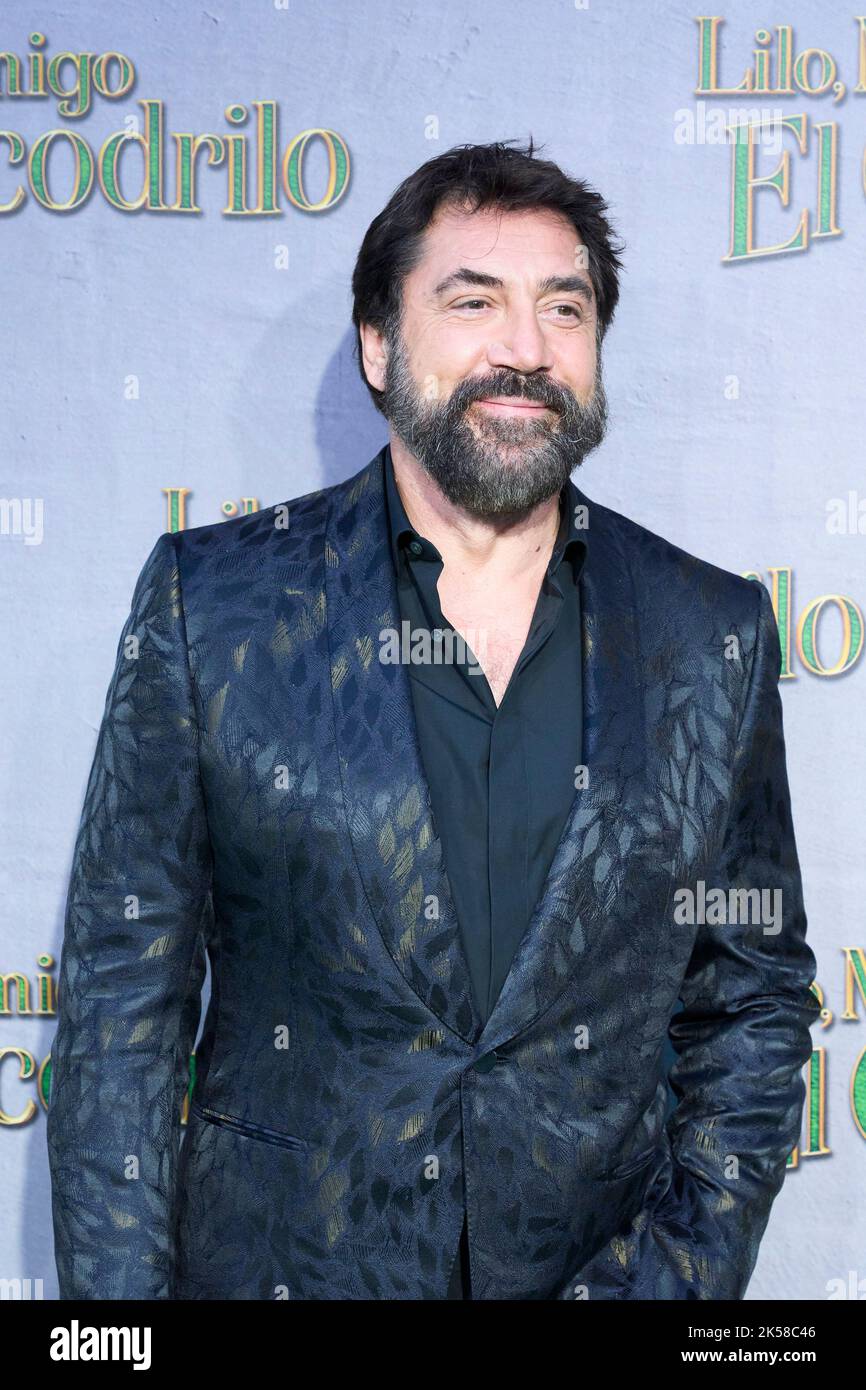 October 6, 2022, Madrid, Madrid, Spain: Javier Bardem attends 'Lyle ...