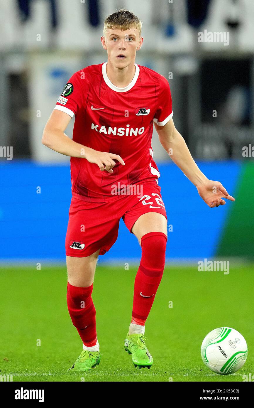 ALKMAAR - Maxim Dekker of AZ during the UEFA Conference League match ...