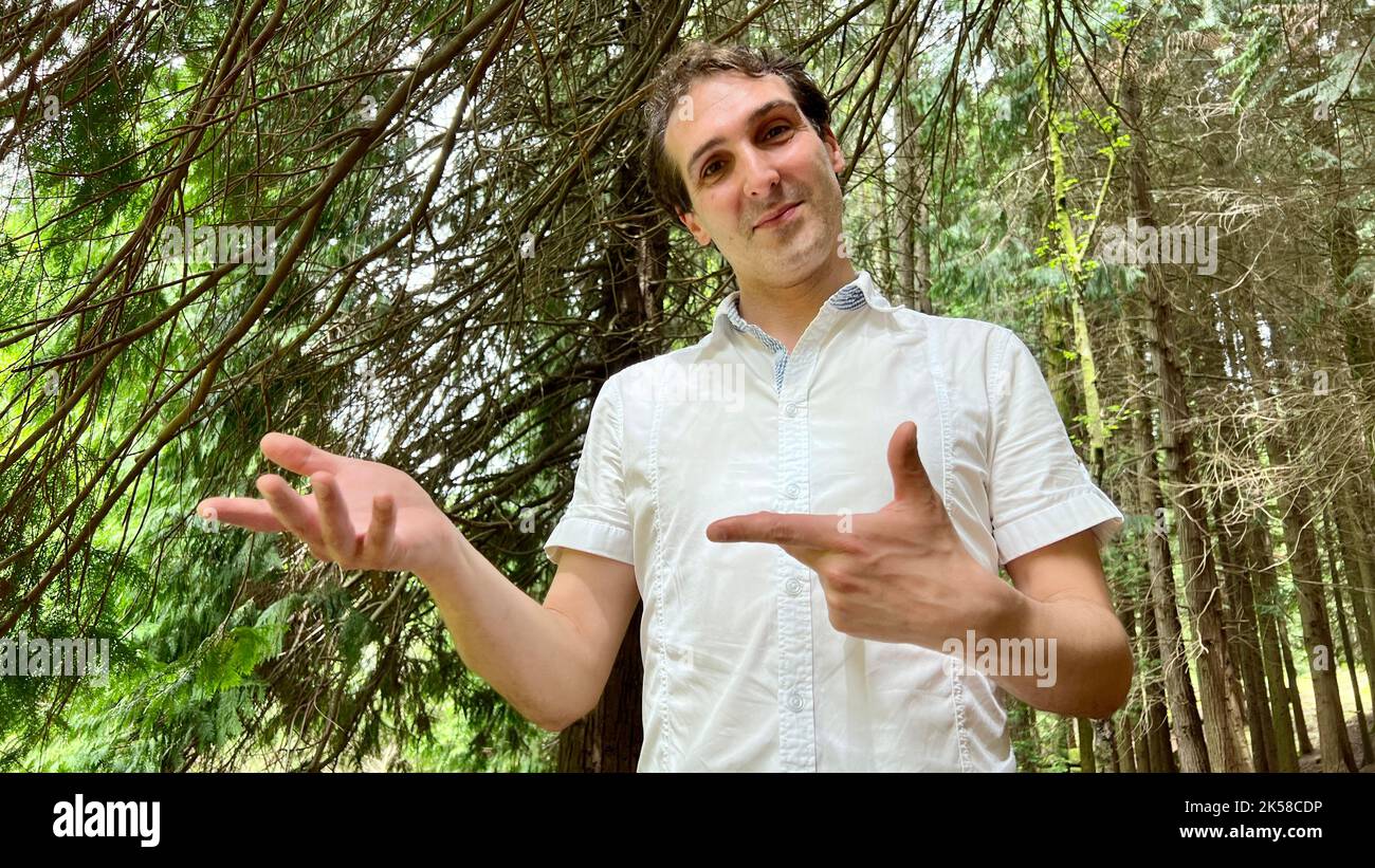 a man of European appearance French or Italian remembered something ...