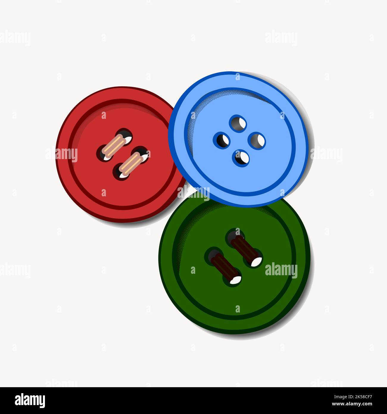 Colorful buttons clipart hi-res stock photography and images - Alamy
