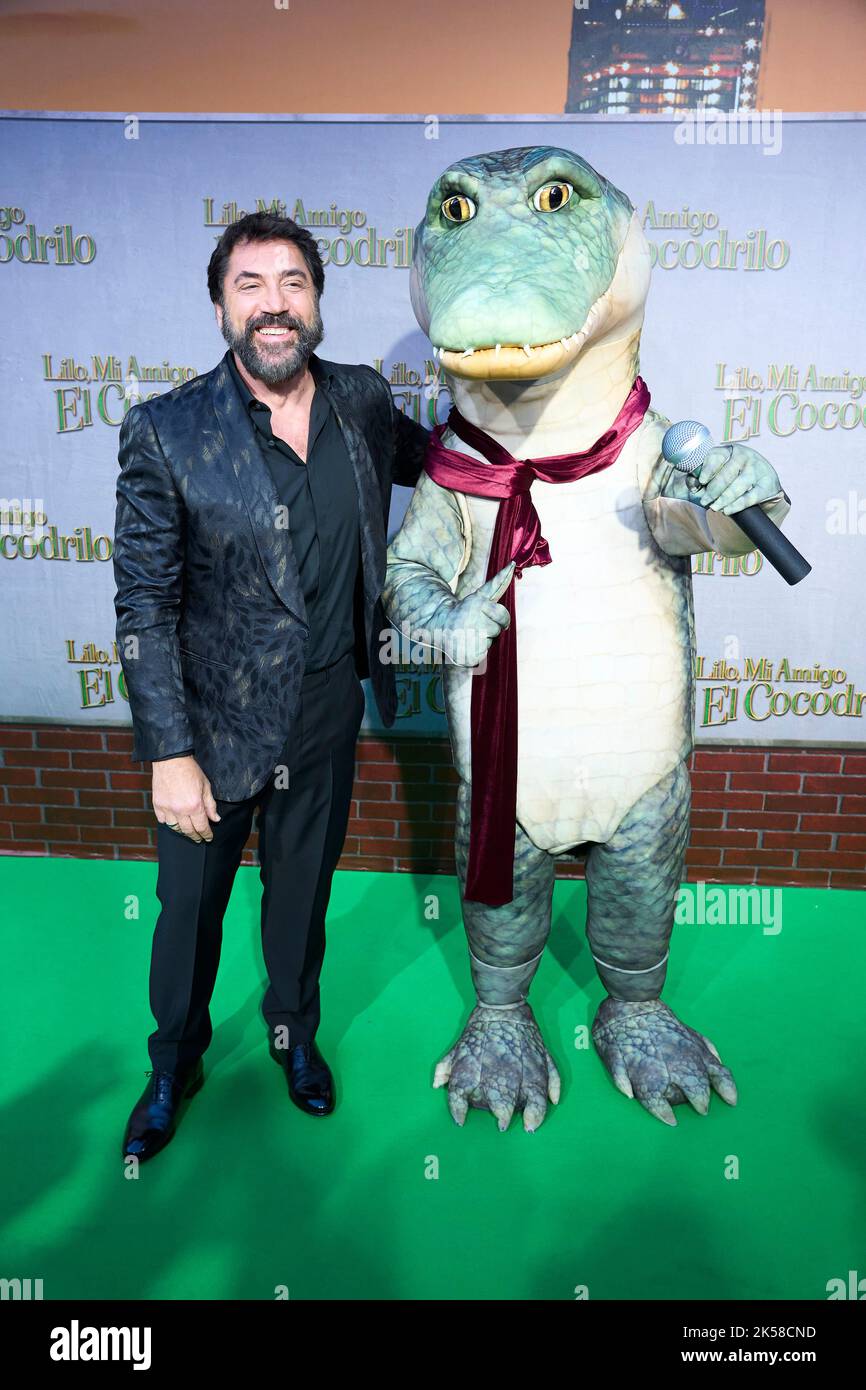 October 6, 2022, Madrid, Madrid, Spain: Javier Bardem attends 'Lyle ...