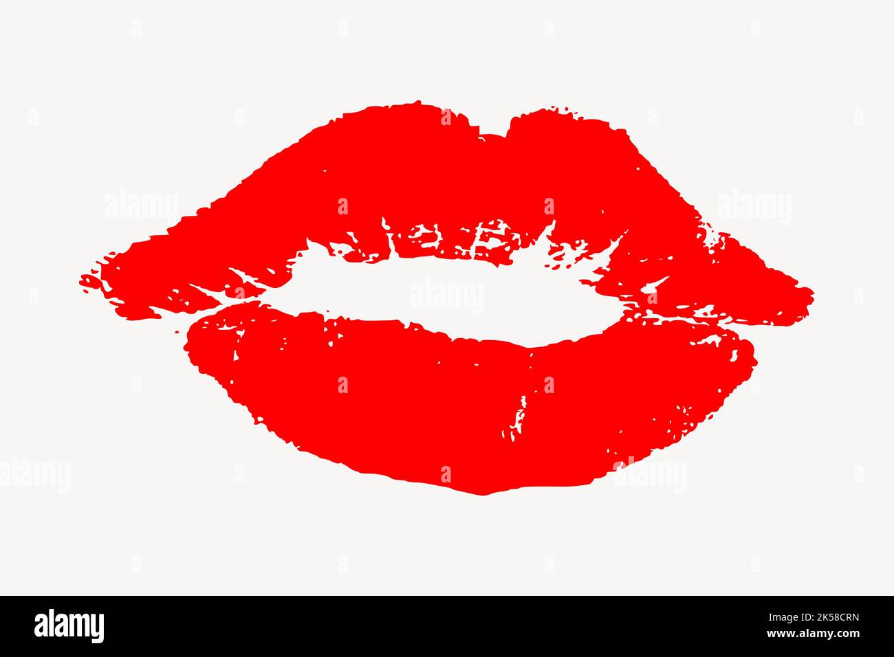 Red lipstick stain clipart hi-res stock photography and images - Alamy
